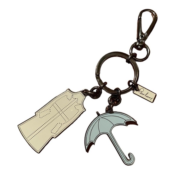 Burberry | Accessories | Burberry Keychain Key Fob Purse Charm Trench ...